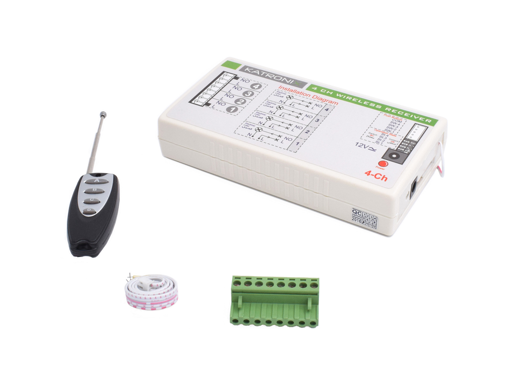 4 Channels Wireless Control System | Katelec | Katelec Electronics